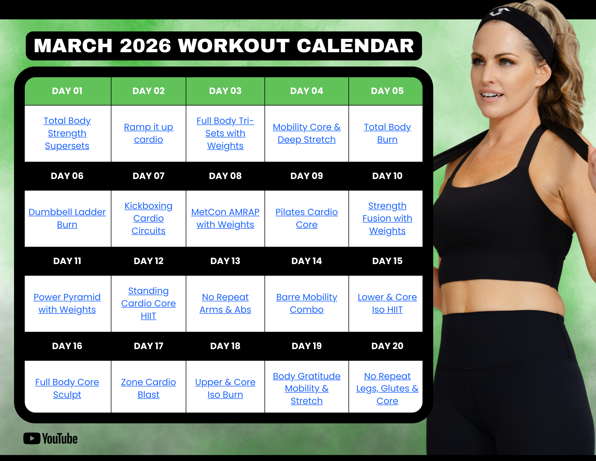 Your March 4-Week Fitness Challenge is here! - Bodyfit by Amy